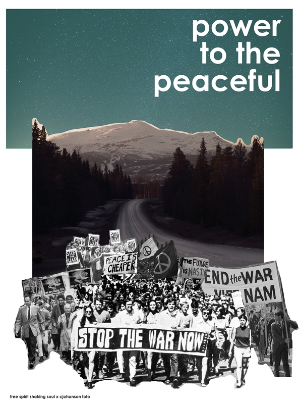 Power to the Peaceful posters & prints by Walkers Empire - Printler