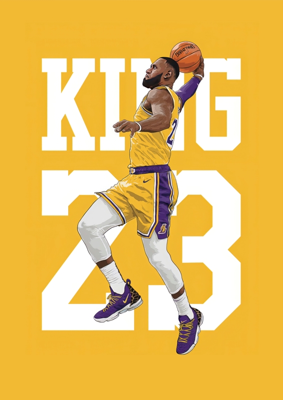 King 23 posters & prints by Keana Masha - Printler