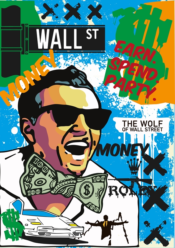 Money Wolf posters & prints by David Schloffer - Printler