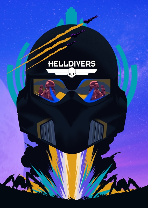 helldivers II posters & prints by misbah dinara - Printler