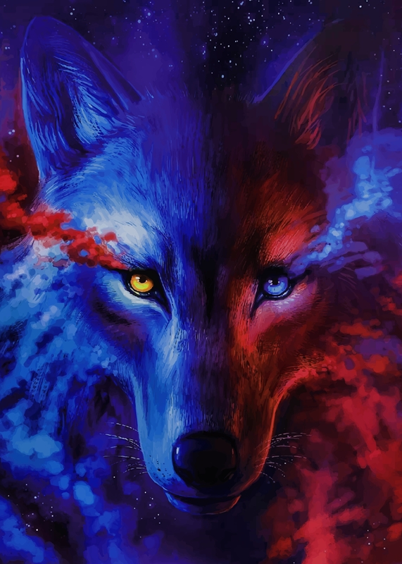 Wolf posters & prints by Laruku - Printler