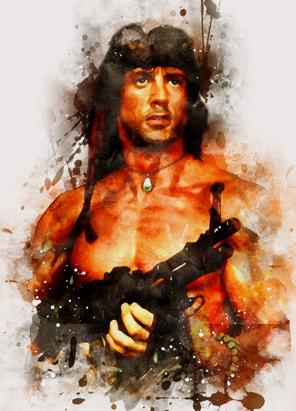Rambo posters & prints by Tulip - Printler