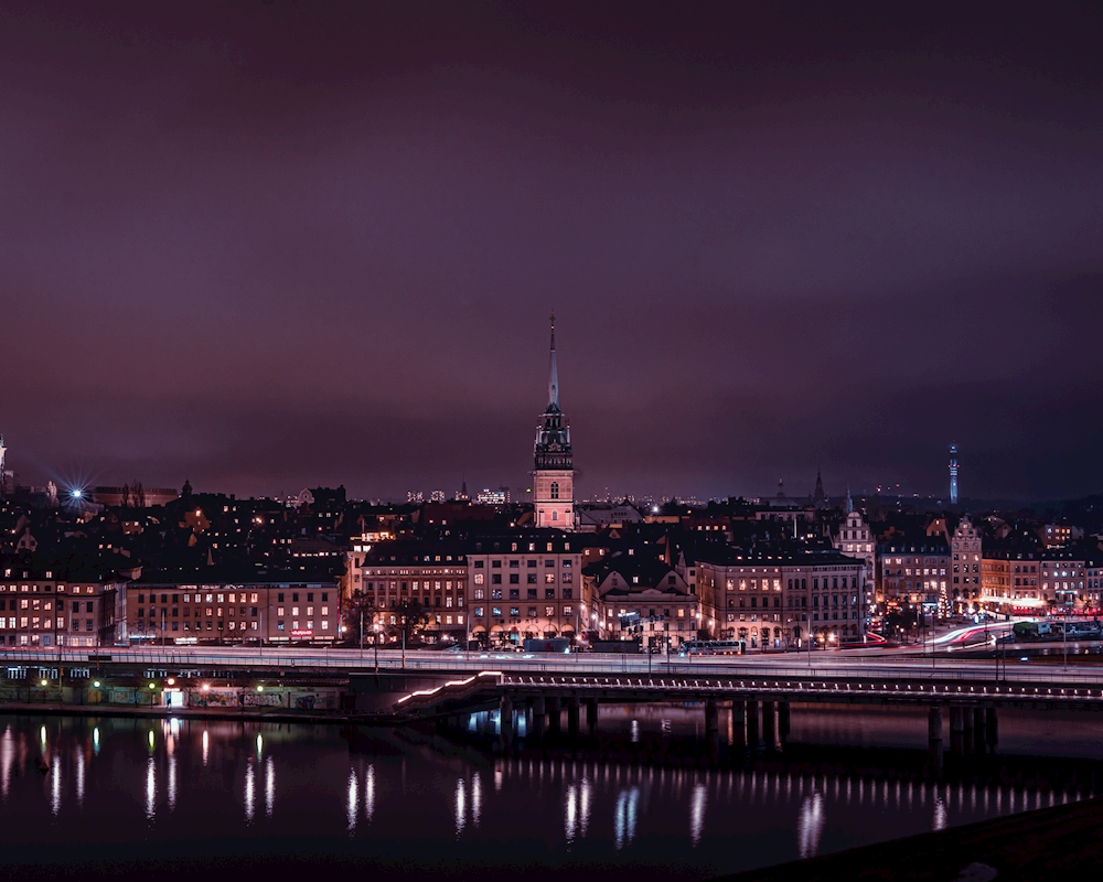 Gamla Stan Skyline posters & prints by Calvin Phan - Printler