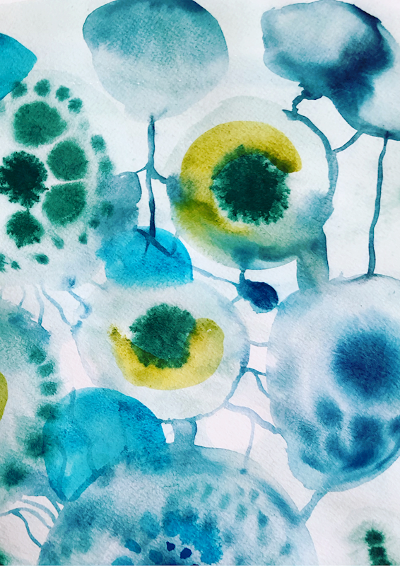 Deep Sea Notes posters & prints by Anna Broström - Printler