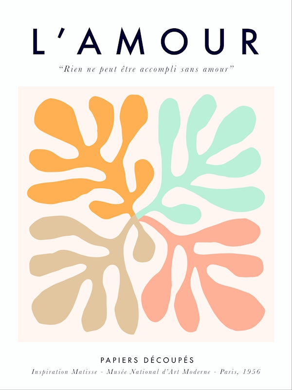 Nature Love Cut-outs posters & prints by Dominique Vari - Printler